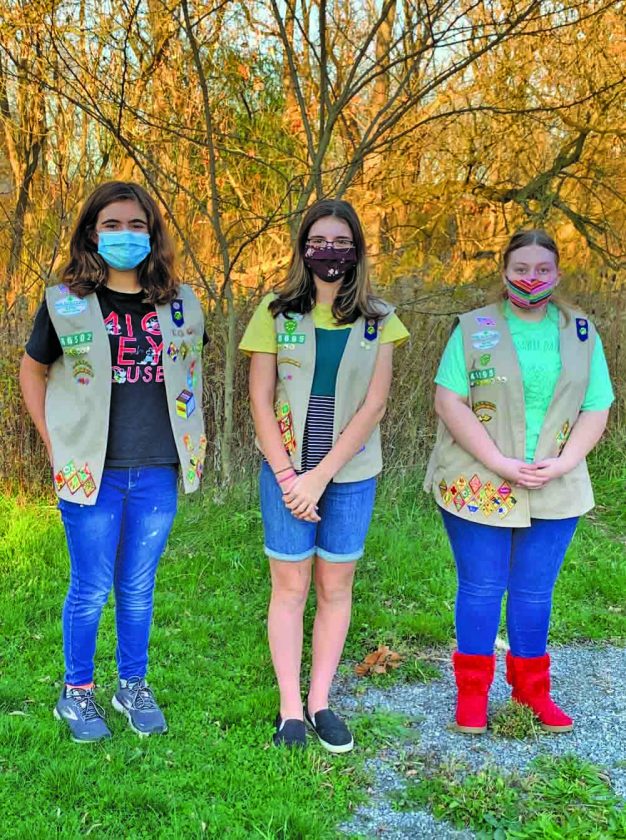 Local Cadettes complete Girl Scout Silver Award Project at CPHS | News ...